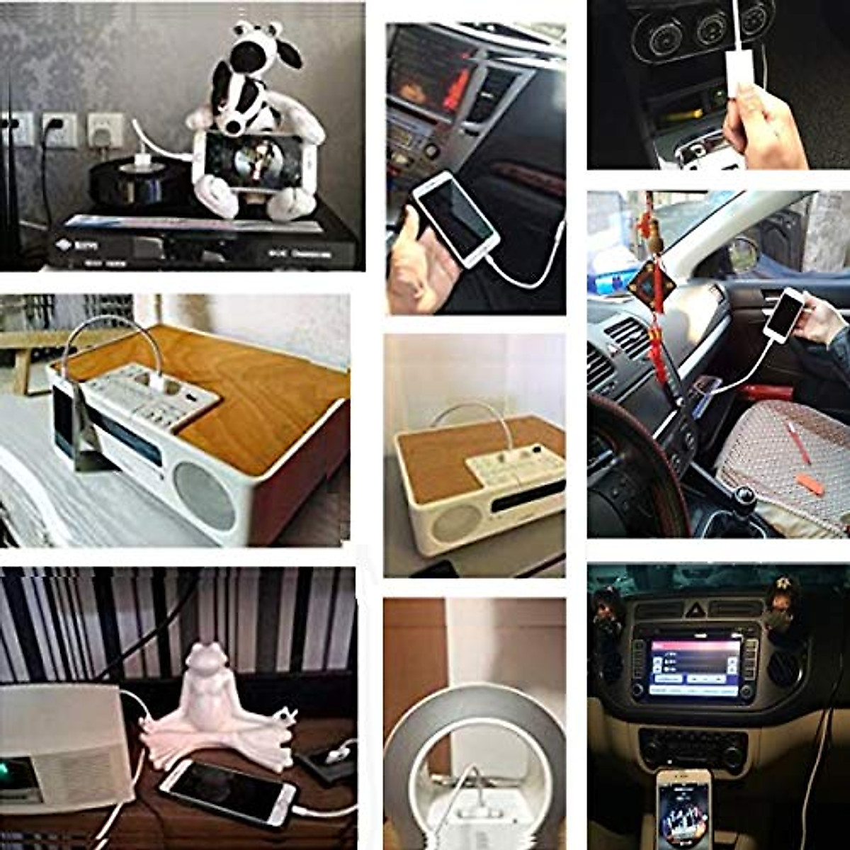 Apple Lightning to 30 Pin Adapter,MFi Certified 8 Pin Male to 30 Pin Female Connector Converter with iPhone Lightning Charger Cable Cord Compatible iPhone 12 11 X 8 7 6P 5S 4S 4 3 3G/iPad/iPod White