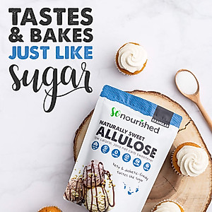 Allulose Sweetener Granular - 1:1 Sugar Substitute, Keto - 0 Calorie, 0 Net Carb, Non-GMO (1 lb / 16 oz)