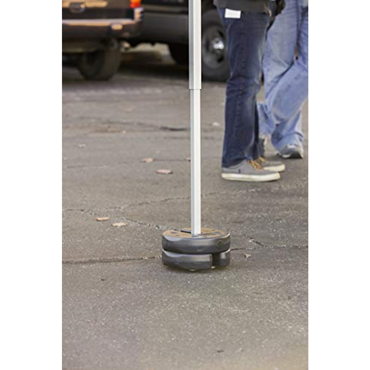 US Weight Tailgater Canopy Weights Set of 4 with No-Pinch Design for Easy Installation, and Removal to Secure Tents, Canopies, and Umbrellas at Outdoor Events 30 pounds