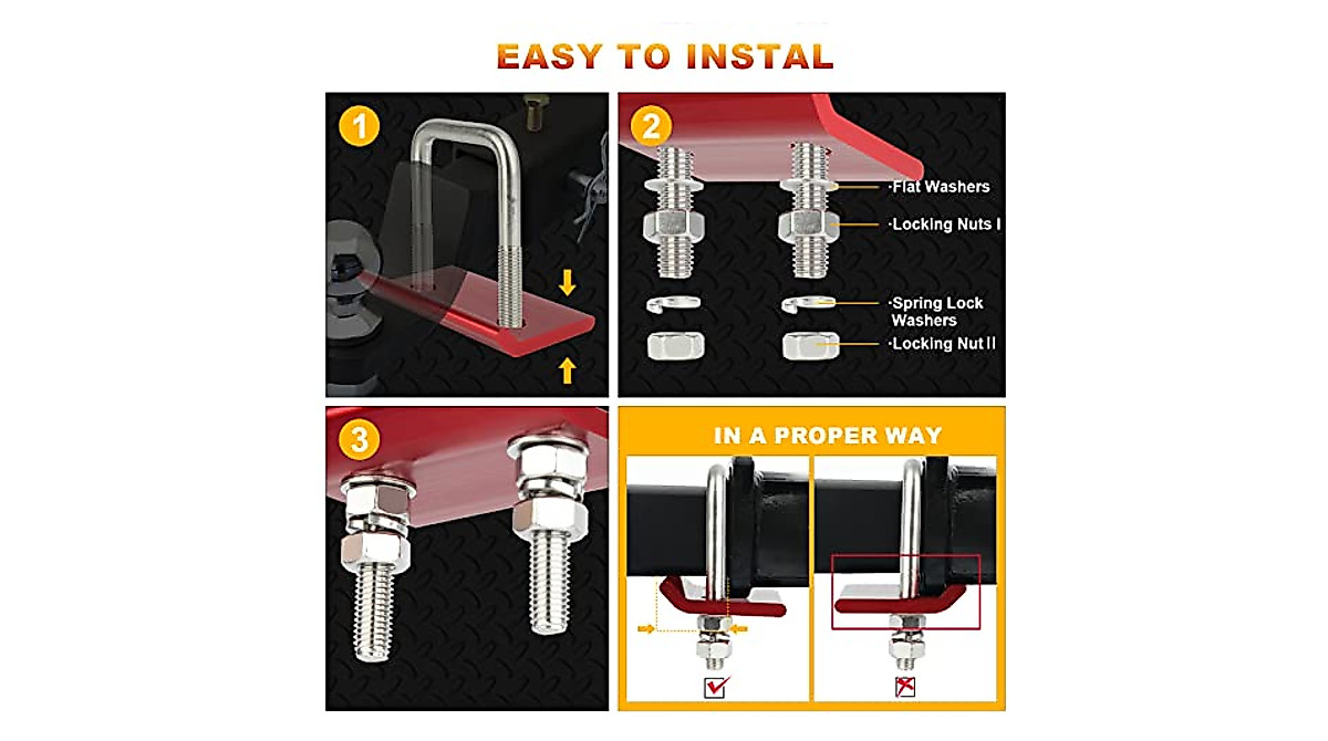 Upenty Anti Rattle Hitch Tightener - Say Goodbye to Noise