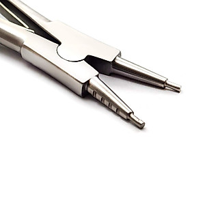 MEDSPO Professional Ring Opener Piercing | Body Art | Surgical Pliers | Captive Bead Hoop New | Piercing pliers for Captive Bead New (Ring Opener 15.5cm)