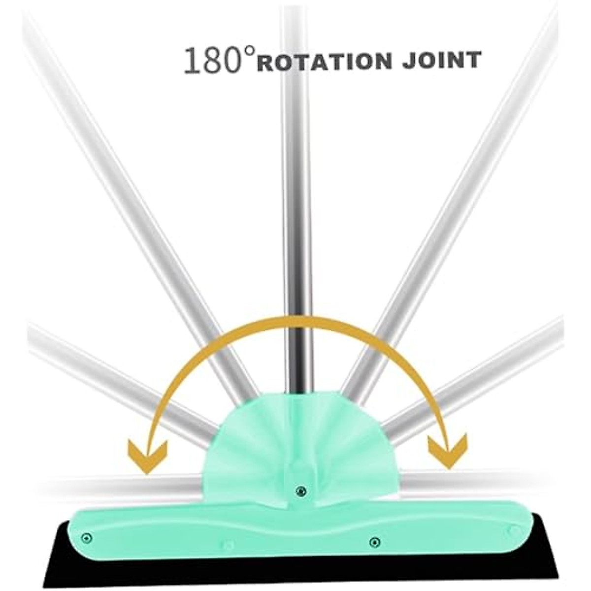 Kalastussaari Floor Sweeper Rotable Broom Dust Pet Hair Quick Removal Telescopic Window Glass Wiper Cleaning Brush Multifunctional Hand Push Sweepers Push Broom