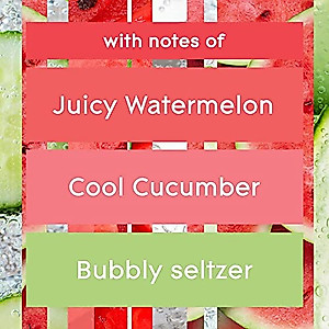 Glade Candle, Small Scented Candle, Stay Cool Watermelon, 6 Pack (6 x 129 g)