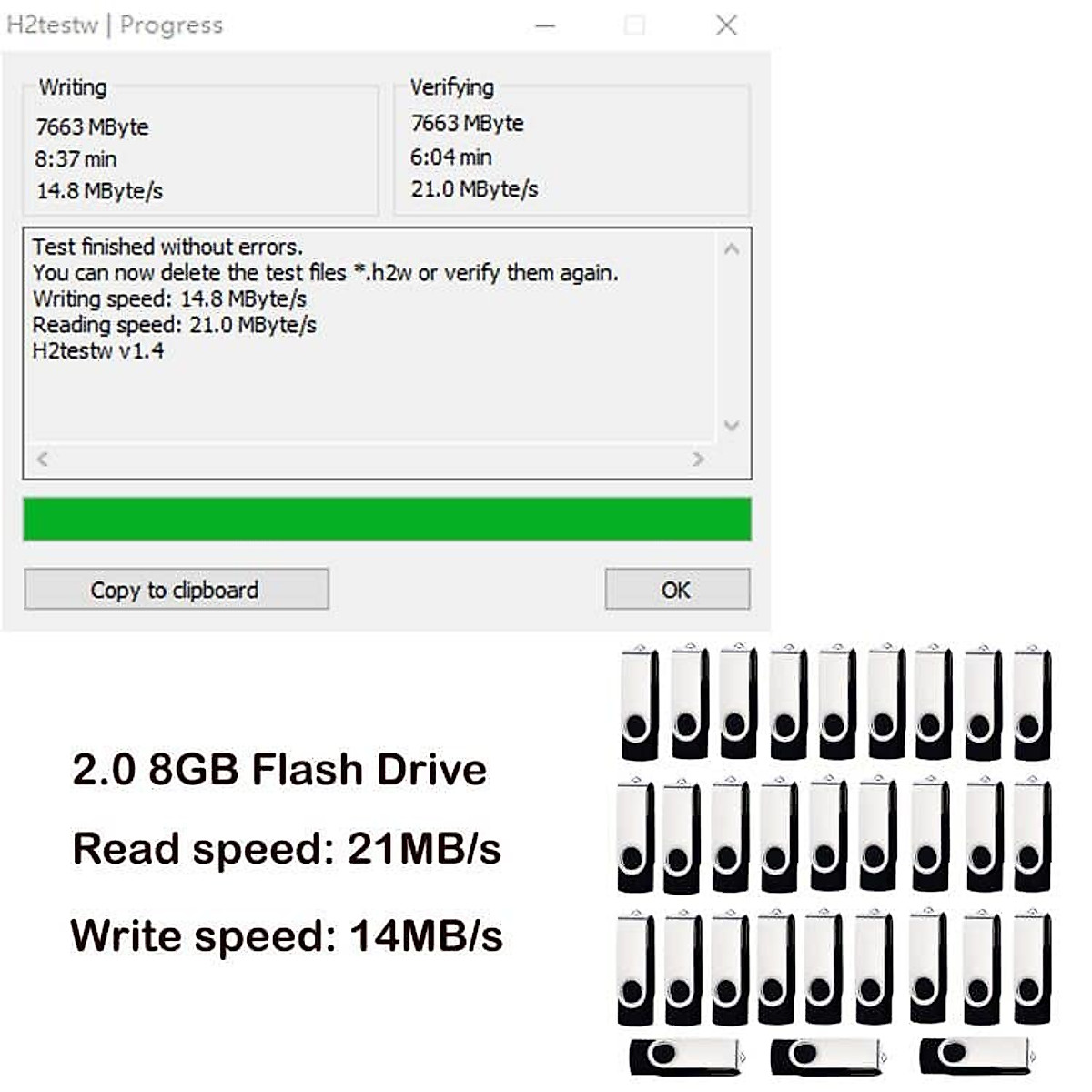lcwamy USB 8GB USB Flash Drive 50 Pack Bulk USB Flash Drives 8GB Thumb Drive 50 Pack USB2.0 Flash Drive 8GB Pen Drive USB Drive Pack 8GB USB Memory Stick (Black, No Logo)