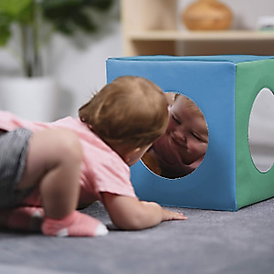 ECR4Kids SoftZone Mirror Cube - Contemporary