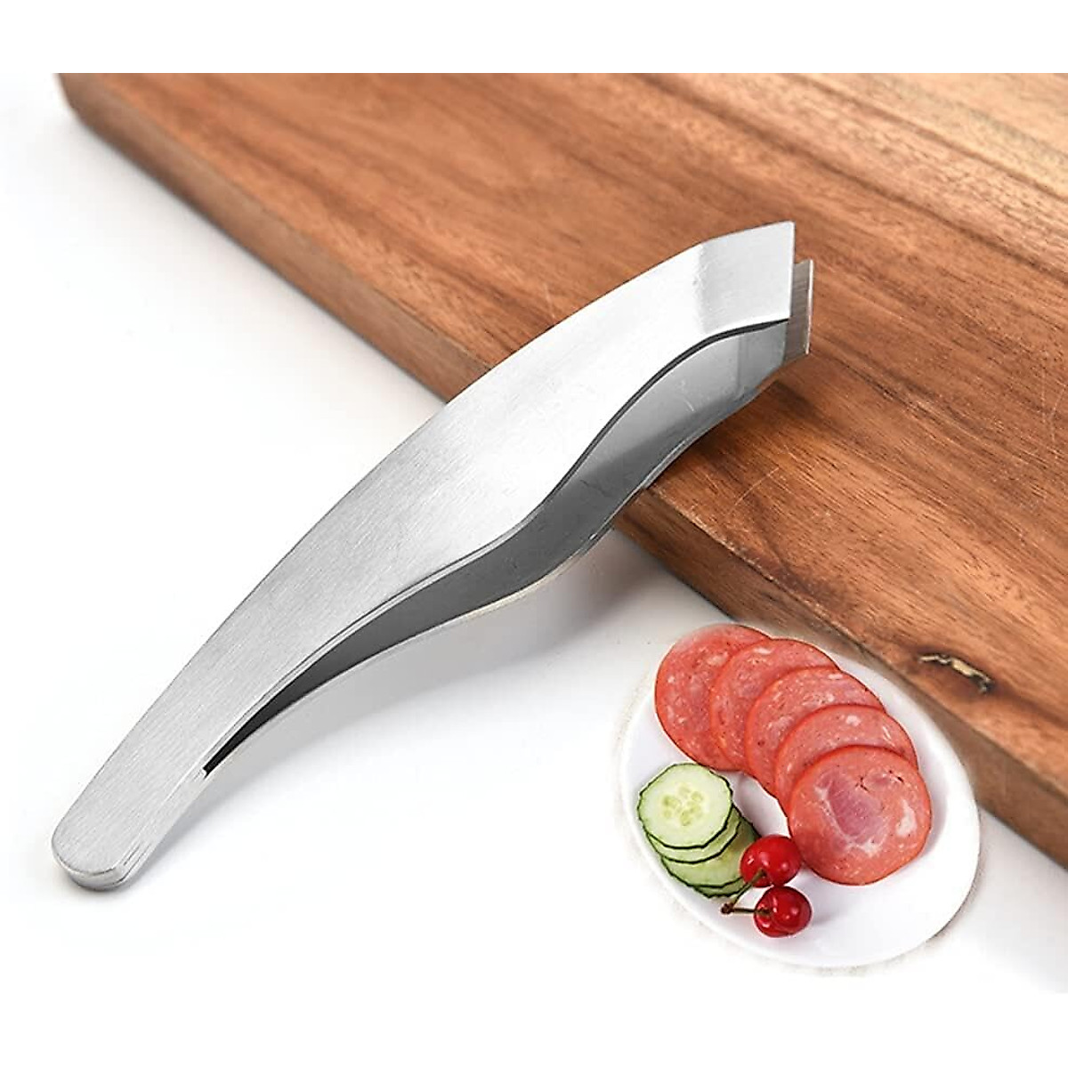 generic Fish Bone Tweezers, Stainless Steel Tweezers Pliers Remover Tool for Kitchen, Removing Fish Bones, Scales Durability and practicality