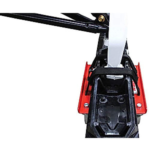 Extreme Max 5800.0228 V-Slides Snowmobile Dolly System - Steel, Red