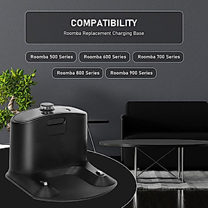 Charger Dock Compatible with iRobot Roomba e5 e6 i1 i3 i4 i6 i7 i8 500 600 700 800 900 Series, Charger ADF-N1 17170 17064, 4452369 Home Base Dock Charger with Cord and Plug