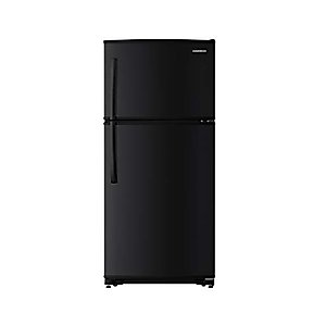 Daewoo RTE18GSBCD Top Mount Refrigerator, 18 Cu.Ft, Black, includes delivery and hookup