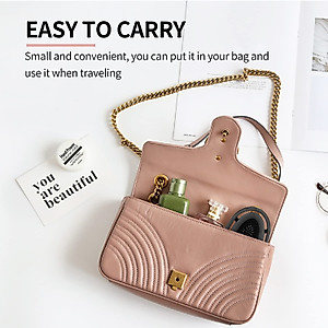 Travel Hair Brush, Ancable Mini Portable Retractable Pocket Air Cushion Brush, Compact Pop Up Hair Massage Comb Brush