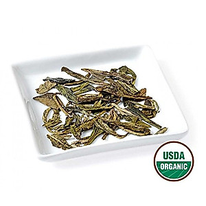 Golden Moon Tea Coconut Pouchong Green Tea- Loose Leaf, Non GMO - 1 Pound (192 Servings)