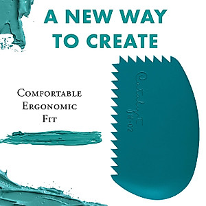 Princeton Catalyst Tools, Art Supplies for Texturizing and Moving Paint, Wedge- White