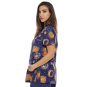 Just Love 216V-20-2X Women's Scrub Tops/Holiday Scrubs/Nursing Scrubs