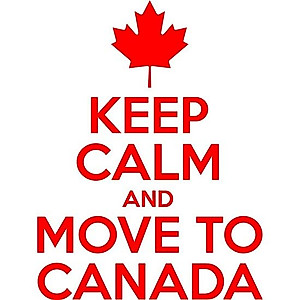 CafePress Keep Calm And Move To Canada Mugs Ceramic Coffee Mug, Tea Cup 11 oz