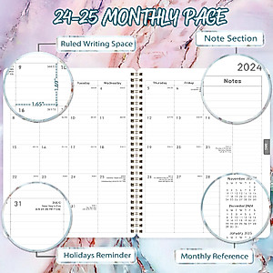 2024-2025 Planner - Academic Planner 2024-2025, Jul. 2024-Jun. 2025, 8''x10'', Planner 2024-2025 Daily Weekly and Monthly with 12 Printed Tabs
