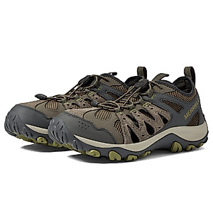 Merrell Accentor 3 LTR Sieve Sneakers for Men Offers Waterproof Leather, EVA Foam Insole, and Protective Rubber Toe Cap. Boulder 9.5 M