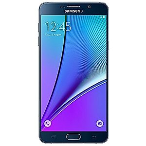 SAMSUNG Galaxy Note 5 Verizon Wireless CDMA No-Contract 4G LTE Smartphone with Stylus Pen - Black Sapphire