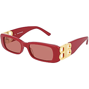 Balenciaga BB0096S Red/Red 51/18/130 women Sunglasses