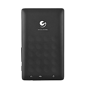 Ematic 8GB MP3 Video Player with FM Tuner, Voice Recorder, Bluetooth, 2.4-inch Touch Screen and SD Slot, Black