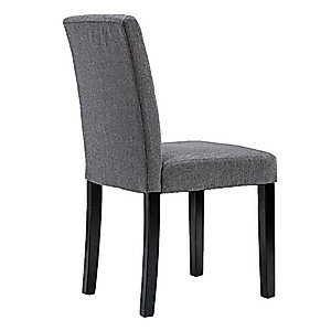 Set of 6 Chairs for Dining Room Mid Century Modern Fabric Upholstered Living Chairs