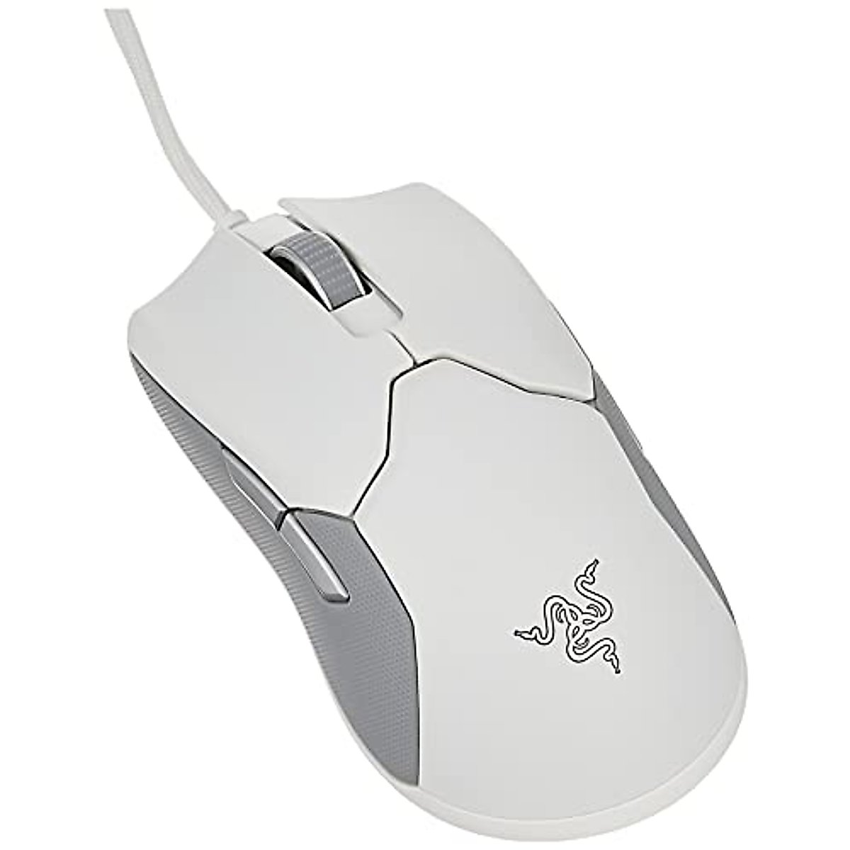 Razer Viper Ultralight Ambidextrous Wired Gaming Mouse: 2nd Generation Razer Optical Mouse Switches - Razer 5G Optical Sensor - 71g Lightweight Design - Speedflex Cable - Mercury White