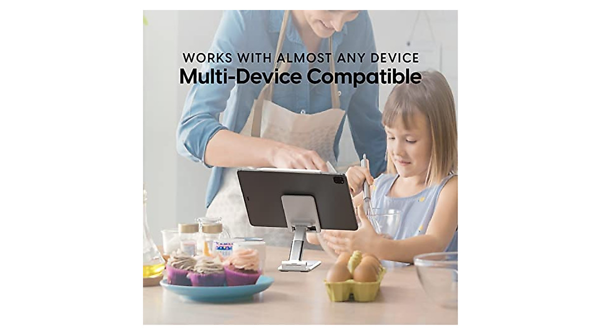 TALK WORKS Adjustable Cell Phone Desk Mount for iPhone