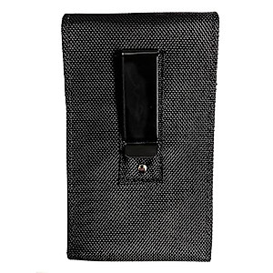 Klein Tools 55474 Phone Holder, XX-Large, Fits iPhone, Google, LG, Samsung Phones, With Magnetic Closure and Belt Clip