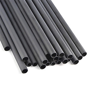 AMEYXGS 30Inch Archery Carbon Arrows Shaft ID 4.2mm 6.2mm Spine 300-900 Pure Arrow Tube Shafts for DIY Hunting Arrows Compound Recurve Bow Outdoor Shooting (SPINE 300, ID 6.2MM, 6)