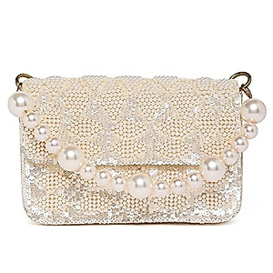 Aheli Clutch Purses Gift for Women Wedding Handmade Evening Handbags Party Bridal Clutch