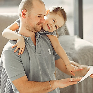 SANNYRA Morse Code Bracelet for Women - Dad Daughter Morse Code Matching Bracelets Jewelry - Couple Matching Secret Message Handmade Bracelet