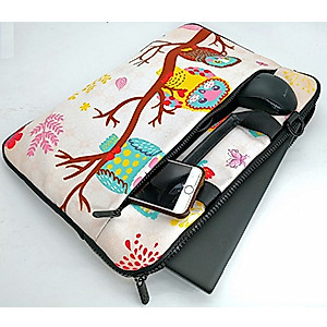 icolor 15" Laptop Shoulder Bag Sleeve Holder,14.2" 15.4 inch Computer Tablet Canvas Handbag Case Notebook Messenger Briefcase