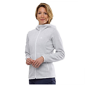 Salomon Women's Bise Hoodie W, Ebony, X-Small