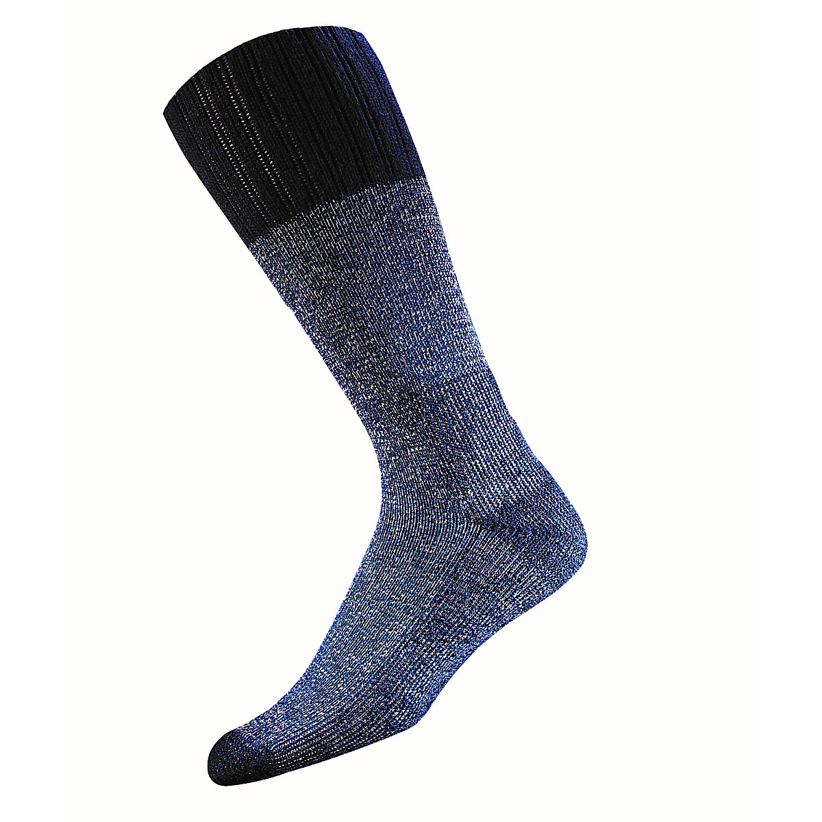 Thorlos Unisex TWW Western Thick Padded Crew Sock, Navy, Medium
