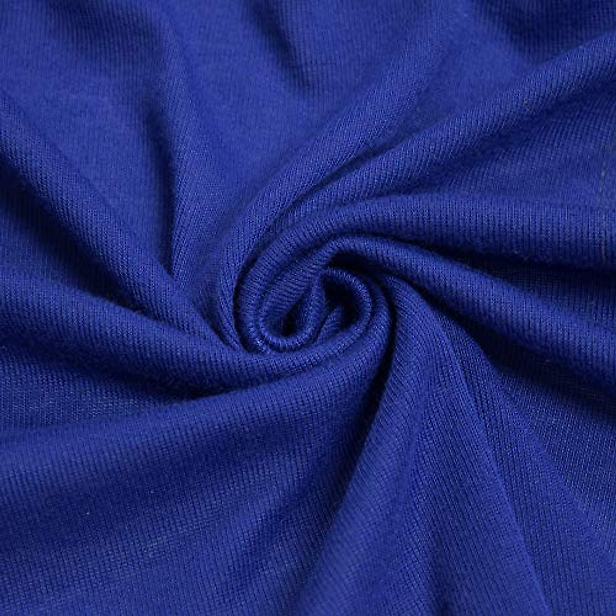 TL Care Supreme Fitted Crib Sheet 28" x 52", Enhanced Thickness for Soft, Breathable Neutral 100% Cotton Jersey Comfort, Royal, for Boys and Girls