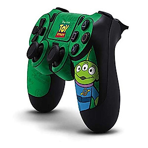 Skinit Decal Gaming Skin Compatible with PS4 Controller - Officially Licensed Disney Toy Story Alien Design