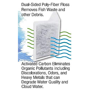 Koller Products Replacement Filter Cartridges - XS, 3-Pack, White