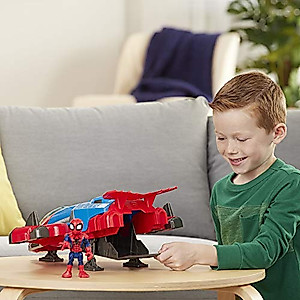 Playskool Heroes Marvel Super Hero Adventures Spider-Man Jetquarters