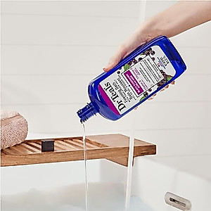 Dr Teal's Foaming Bath with Pure Epsom Salt, Black Elderberry with Vitamin D & Essential Oils, 34 fl oz (Packaging May Vary)