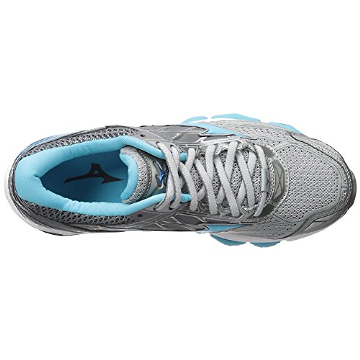 Mizuno womens Wave Creation 19 Running Shoe, High-rise/Blue Atoll/Castlerock, 8 US