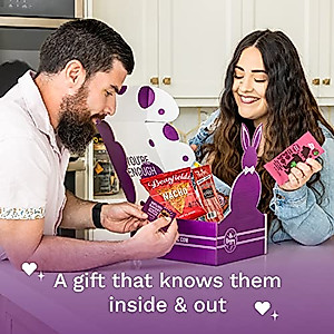 Healthy Vegan Snacks Care Package: Mix of Vegan Cookies, Protein Bars, Chips, Vegan Jerky, Fruit & Nut Snacks, Great Vegan Gift Basket Alternative