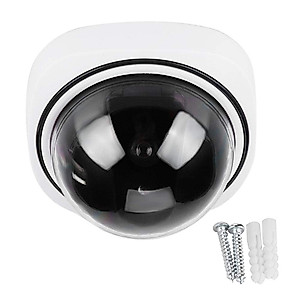Sonew Outdoor Indoor Fake Camera, Home Security Dome Simulated Camera Video Dummy Surveillance Camera, for Homes & Business