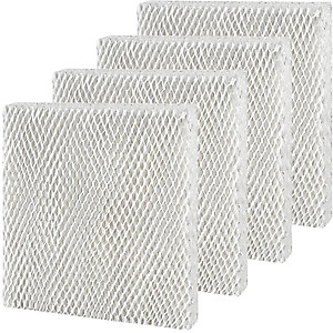 ITidyHome 4-Pack 10 Water Panel Replacement Humidifier Filter Compatible with Aprilaire Whole-House Humidifier Models 110, 220, 500, 500A, 500M, 550, 550A, 558, Compatible with Honeywell HC22P