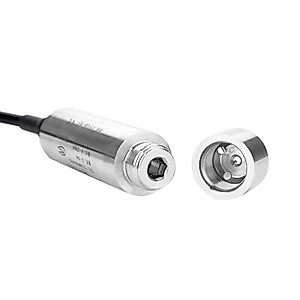 Liquid Level Sensor,DC24V 4 20mA Throw in Type Water Level Sensors, Anti Bending 0 5m Range Depth Input Liquid Level Transmitter,6m/19.7ft Input Liquid Level Transmitter