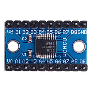 GeeekPi 6Pack TXS0108E 8 Channel Logic Level Converter Bi-Directional High Speed Full Duplex Shifter 3.3V 5V for Arduino Raspberry Pi