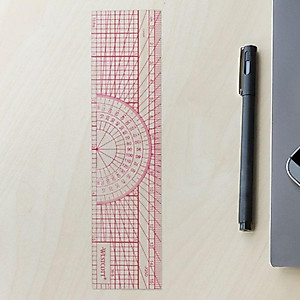 Westcott 6" Engineers’ Protractor Ruler (W-8)