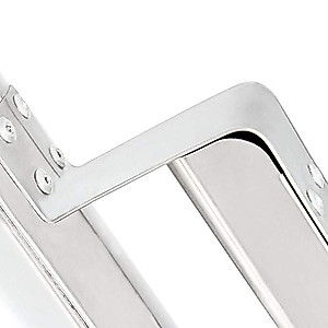 Guiro with Scraper,Stainless Steel Metal Guiro Shaker Latin Percussion Instrument