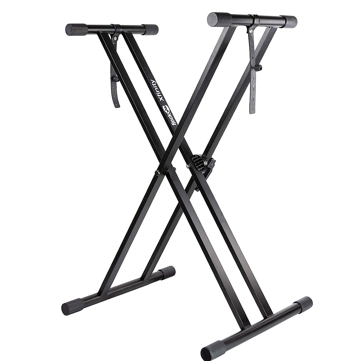 RockJam 61 Key Keyboard Bundle with Keyboard Stand, Power Supply & Accessories