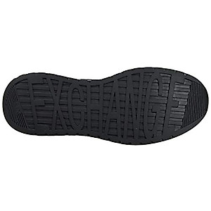 A|X Armani Exchange Men's Colorblock Fashion Sneakers, Black, 9