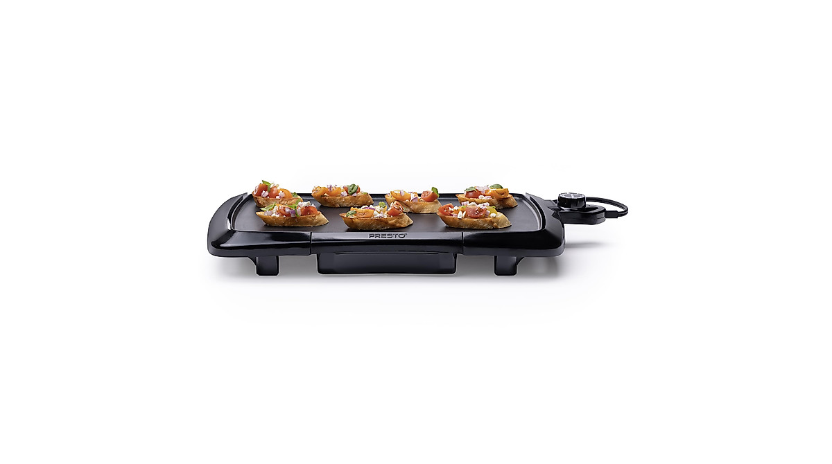 Presto 07047 Electric Griddle – Large Nonstick & Cool-Touch Design