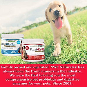NWC Naturals Mini-Twin Pack 2.22oz Probiotics and Digestive Enzymes for cats and dogs. Smaller Size.